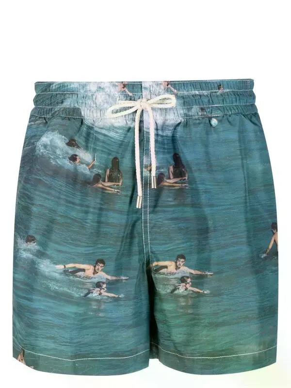 ARRELS BARCELONA Olas Swim Shorts - Blue