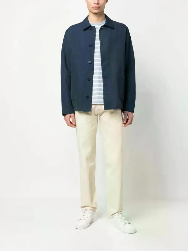 A.p.c. Button-up Jacket - Blue