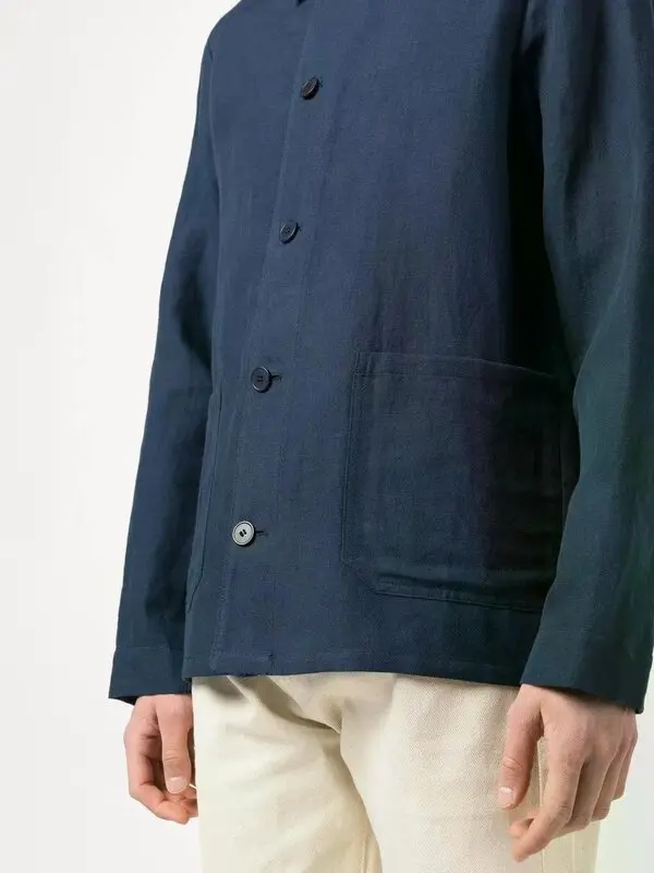 A.p.c. Button-up Jacket - Blue