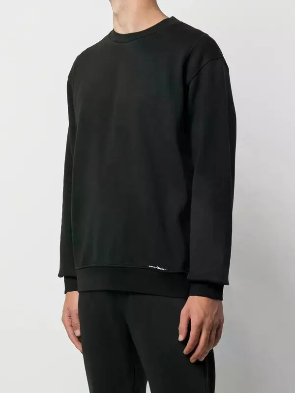 3.1 Phillip Lim Logo Patch Detail Sweatshirt - Black