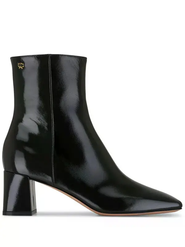 GIANVITO ROSSI 55mm Leather Ankle Boots