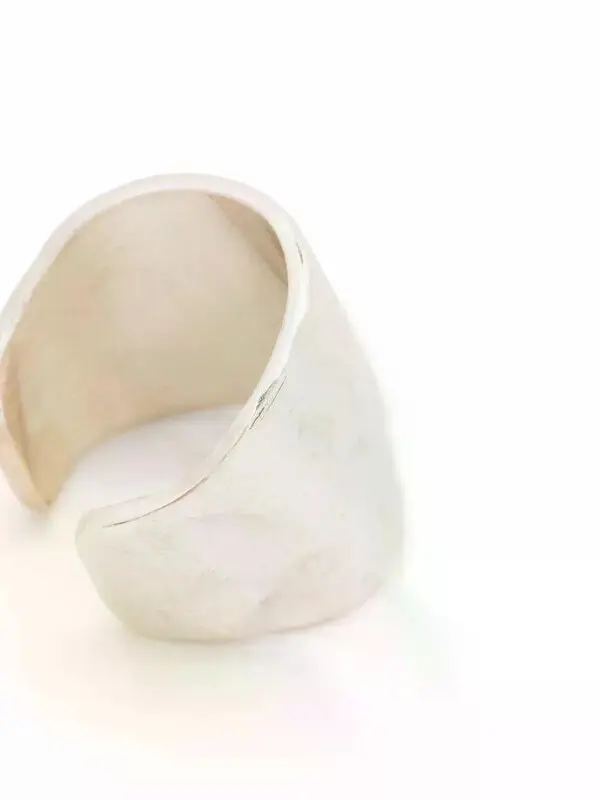 Emanuele Bicocchi Hammered Mid Ear Cuff - Silver