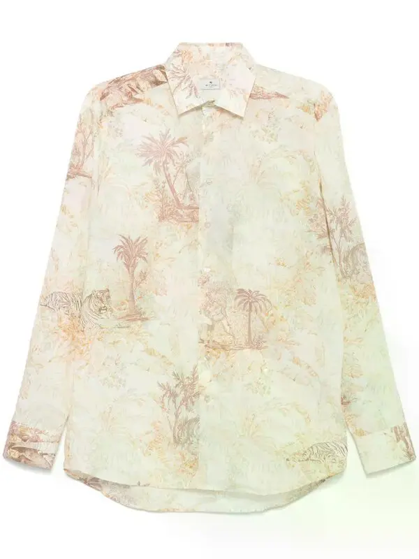 Etro Floral-print Shirt