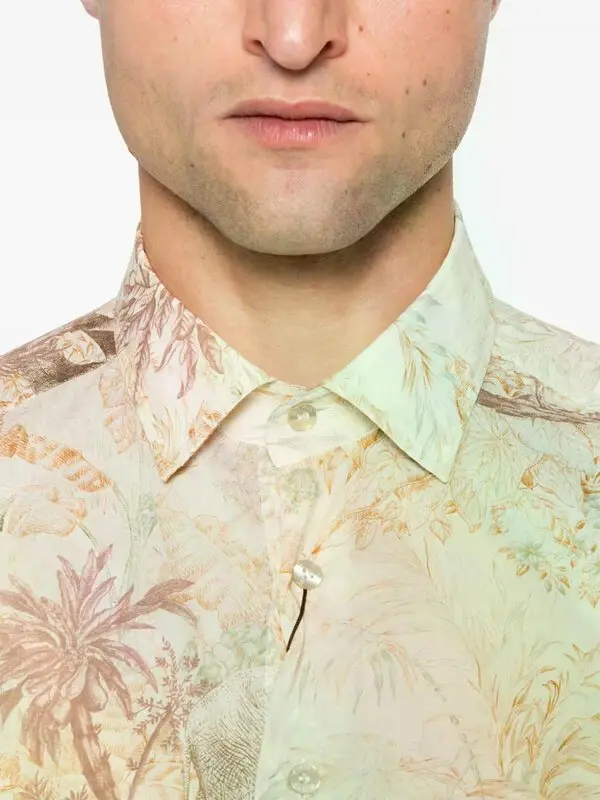 Etro Floral-print Shirt