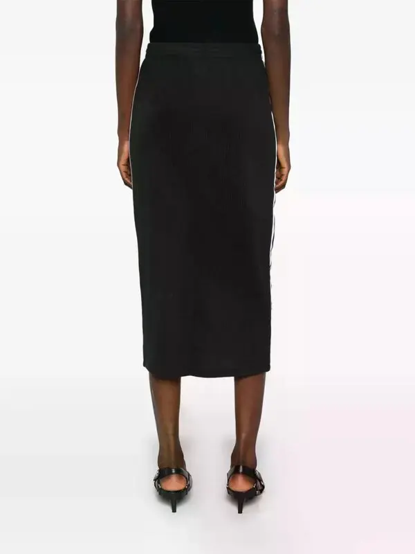 Adidas 3-stripes Ribbed Knit Pencil Skirt