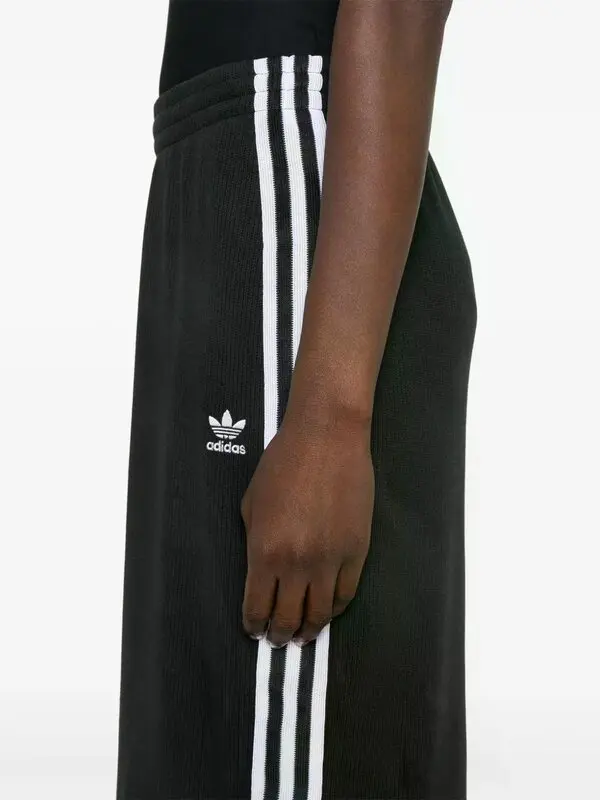 Adidas 3-stripes Ribbed Knit Pencil Skirt