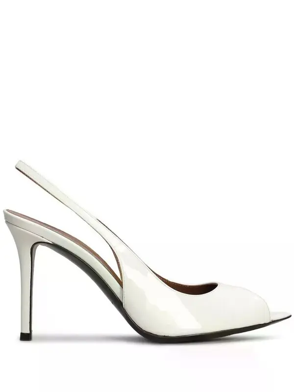 GIUSEPPE ZANOTTI 90mm Intriigo Open Toe Sandals - White