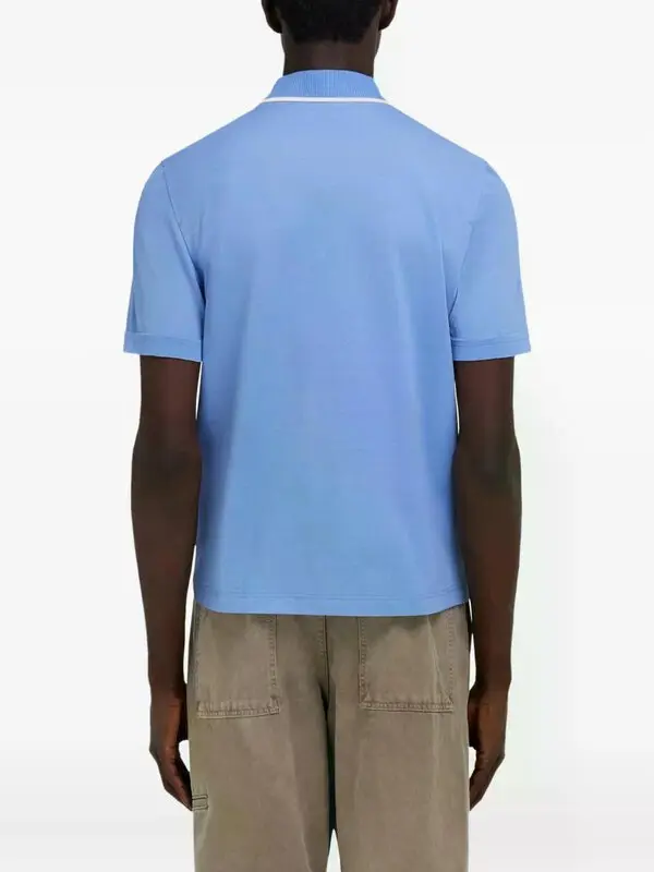 FERRAGAMO Zip-up Polo Shirt