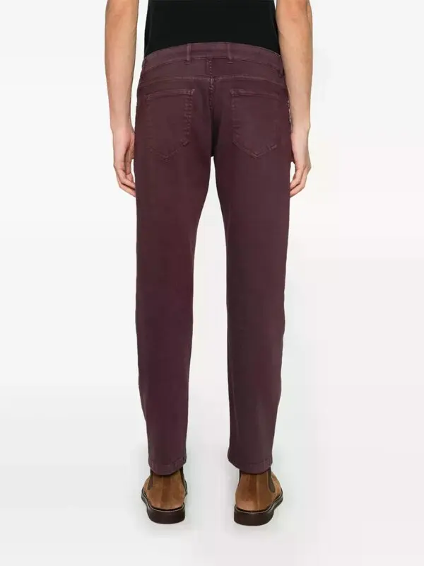 Eleventy Slim-cut Jeans - Purple
