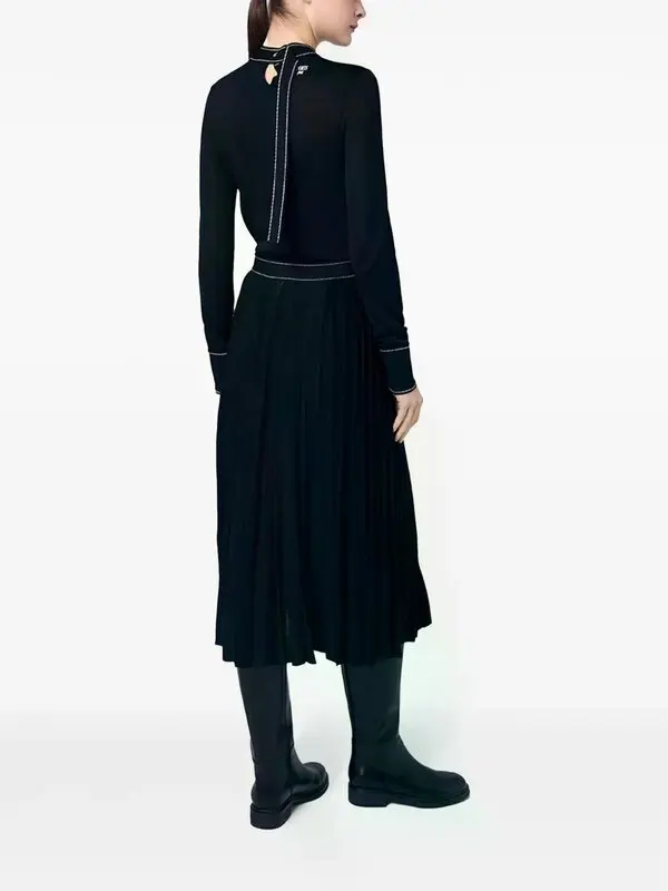 Ports 1961 Knitted Sweater With Contrast Stitching
