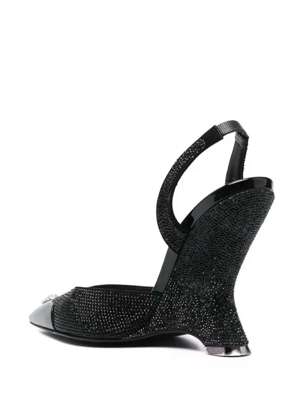 Philipp Plein Decollete 105mm Crystal-embellished Pumps