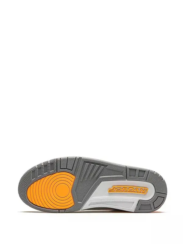 JORDAN Air 3 Retro Laser Orange Sneakers - White