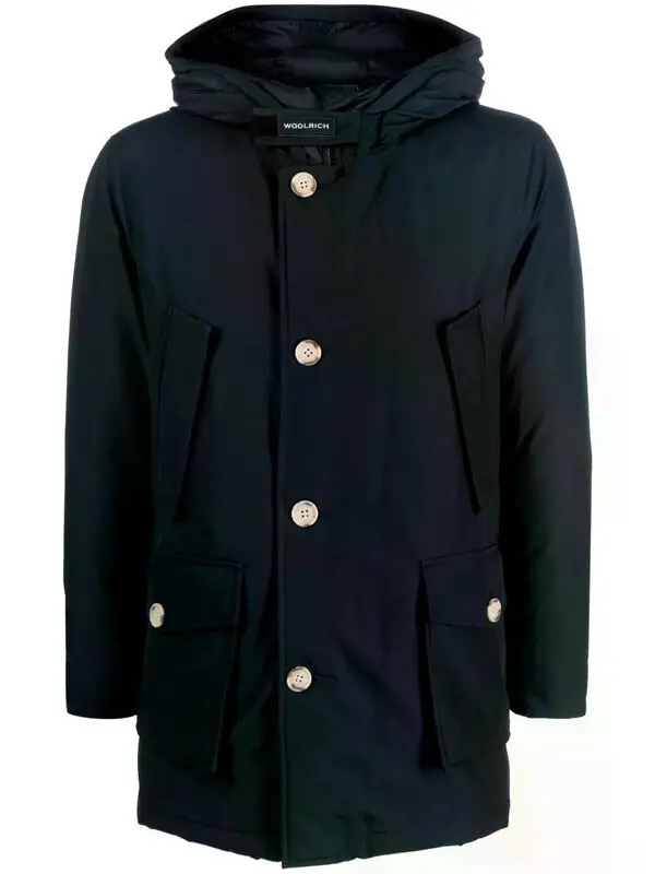 Woolrich Logo-appliqué Padded Parka
