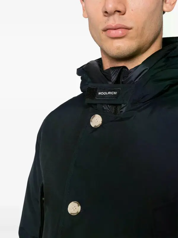 Woolrich Logo-appliqué Padded Parka