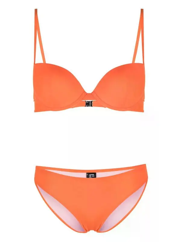 EA7 Logo-print Bikini Set - Orange