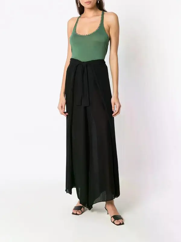 AMIR SLAMA Box-pleat Palazzo Pants
