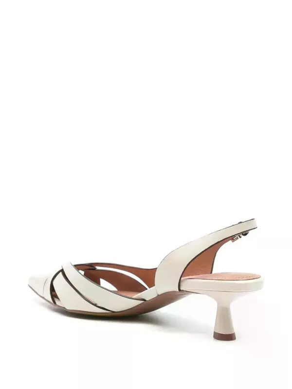 BIBI LOU 50mm Nolia Pumps - White