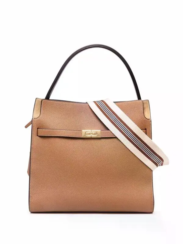 Tory Burch Lee Radziwill Double Tote - Brown