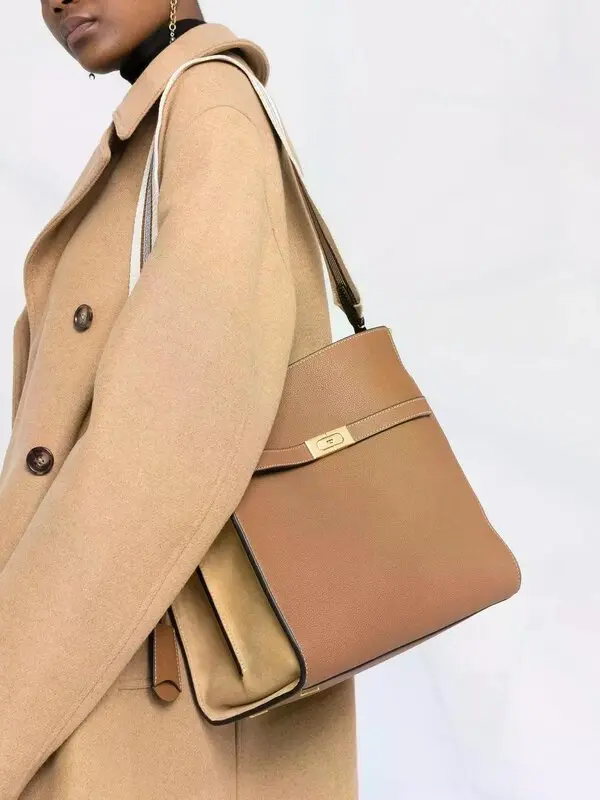 Tory Burch Lee Radziwill Double Tote - Brown