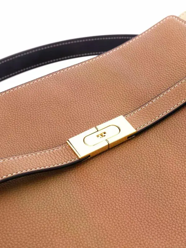 Tory Burch Lee Radziwill Double Tote - Brown
