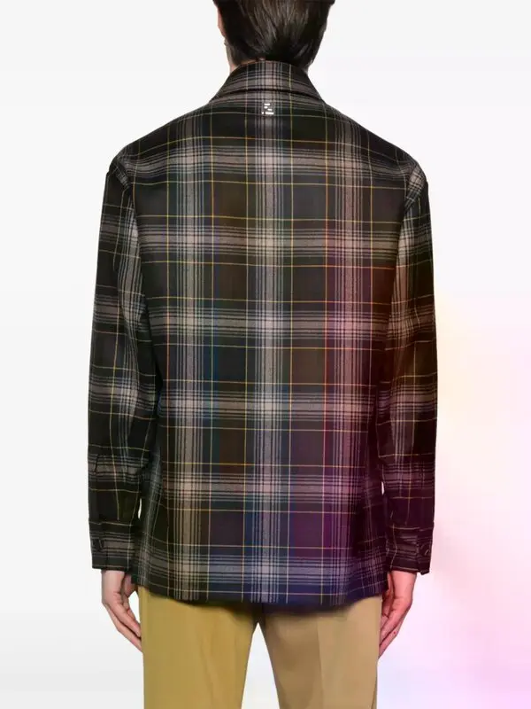 Fendi Tartan Jacket