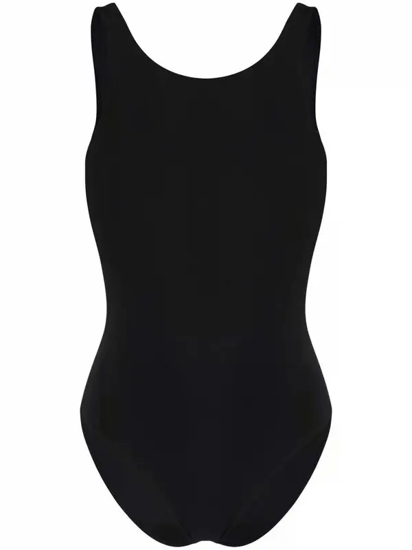 LIDO Sleeveless Tank Swimsuit - Black