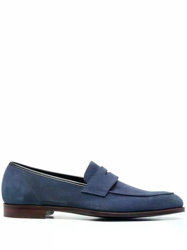 Crockett & Jones Suede Loafers