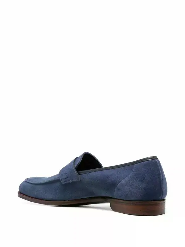Crockett & Jones Suede Loafers