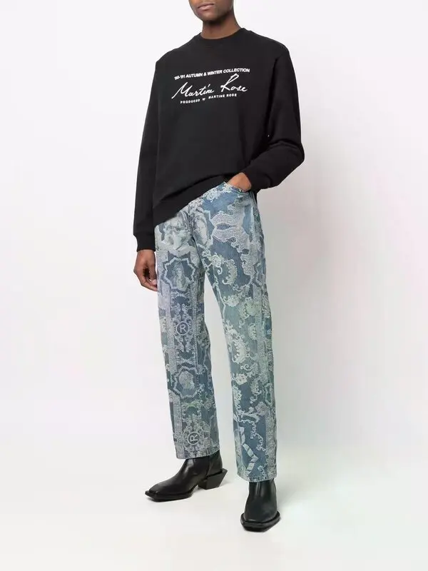 Martine Rose Slogan-print Sweatshirt