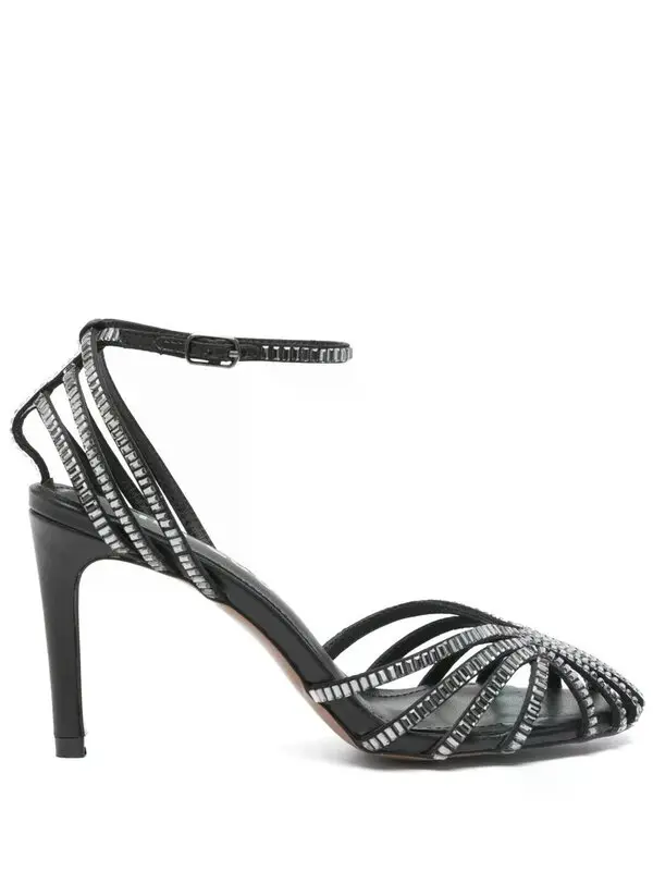 BIBI LOU 85mm Crystal-embellished Pumps