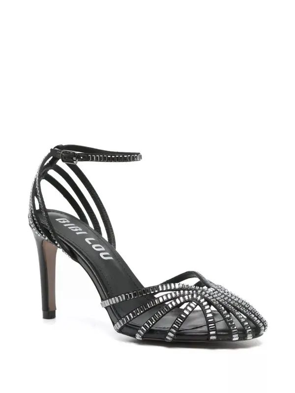 BIBI LOU 85mm Crystal-embellished Pumps