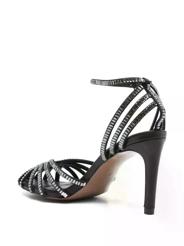 BIBI LOU 85mm Crystal-embellished Pumps