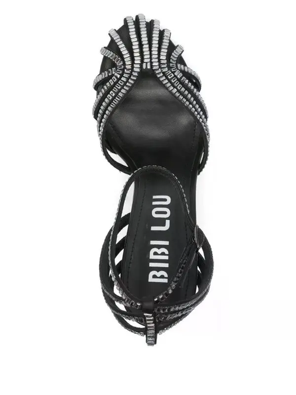 BIBI LOU 85mm Crystal-embellished Pumps
