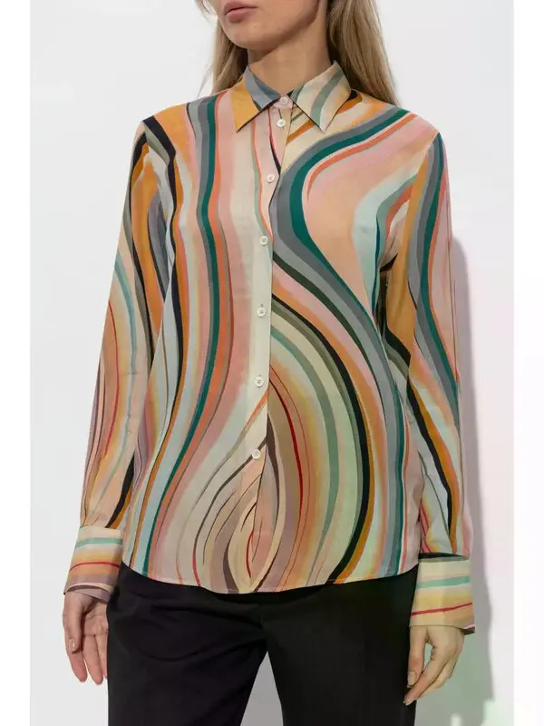 Paul Smith Swirl-print Shirt