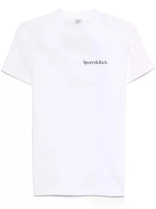SPORTY & RICH Printed T-shirt - White
