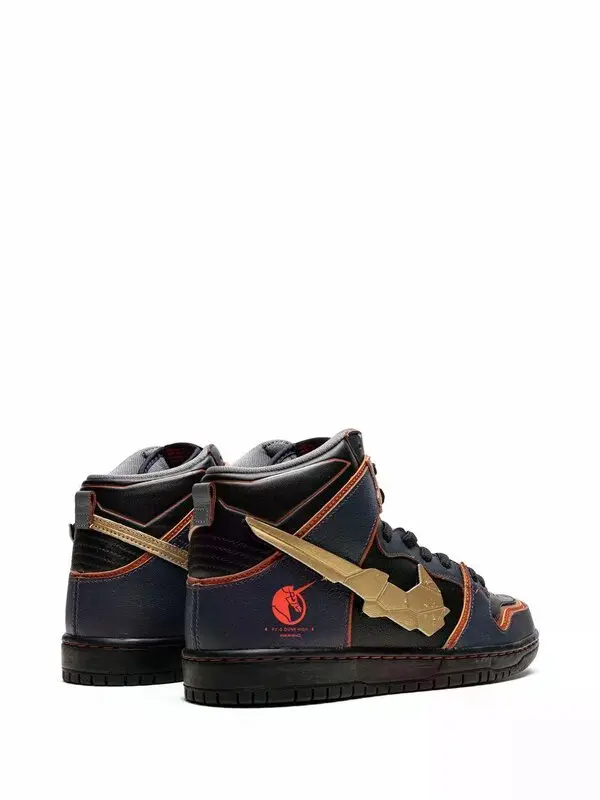 Nike X Gundam Sb Dunk High Pro Qs "banshee" Sneakers