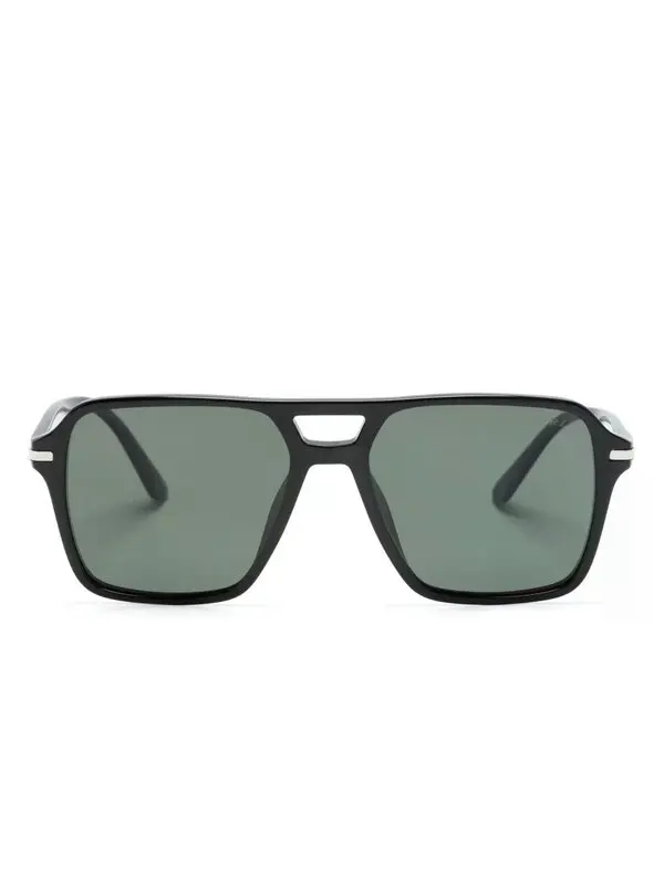 Prada Navigator-frame Sunglasses - Black