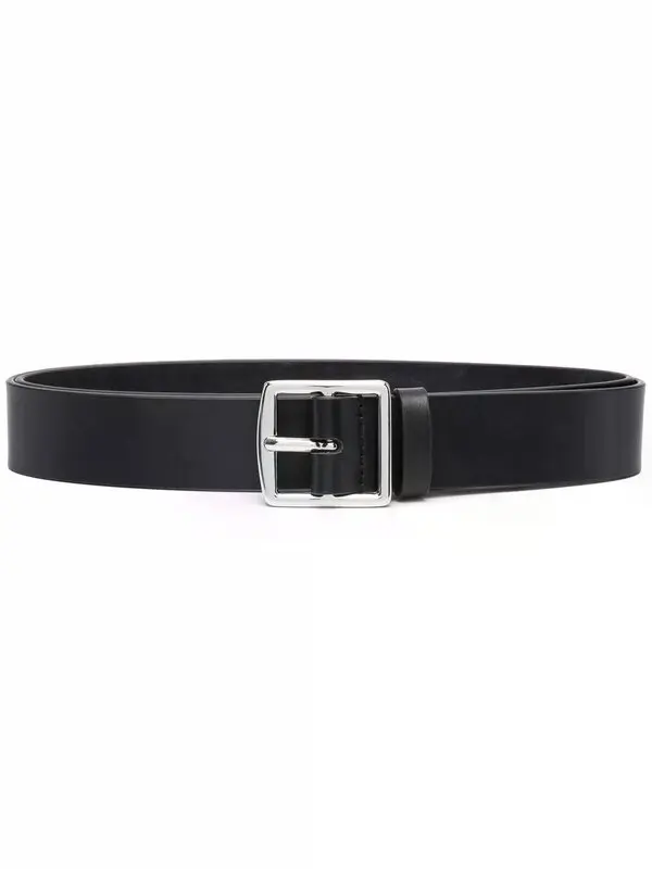 Dsquared2 Logo-print Leather Belt - Black