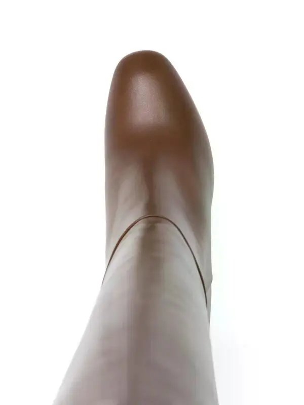 AQUAZZURA Sellier 85mm Leather Boots