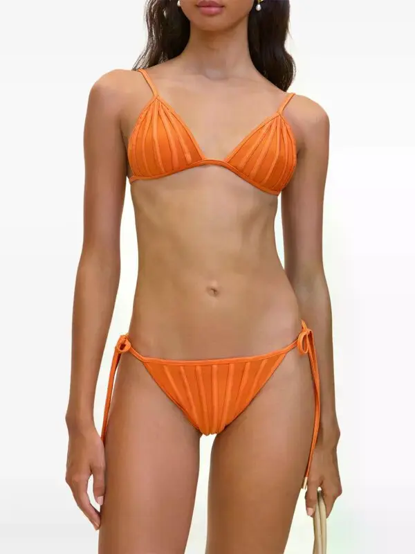 Cult Gaia Mina Bikini Bottoms - Orange