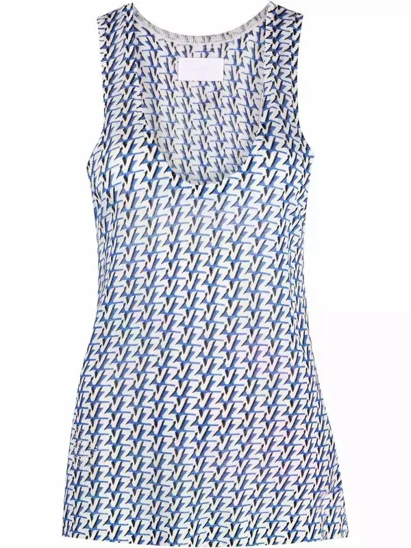 Zadig&Voltaire Monogram-print Tank Top