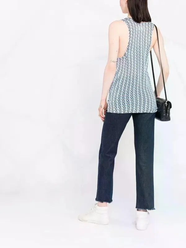 Zadig&Voltaire Monogram-print Tank Top