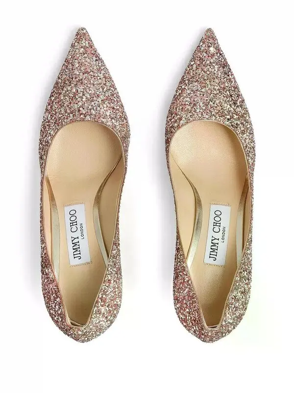 JIMMY CHOO Love 85mm Glitter Pumps