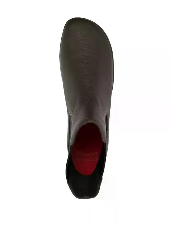 Camper Nina Elasticated-panel Ankle Boots - Green