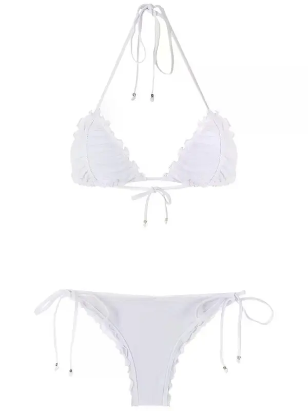 AMIR SLAMA Ripple Effect Bikini Set