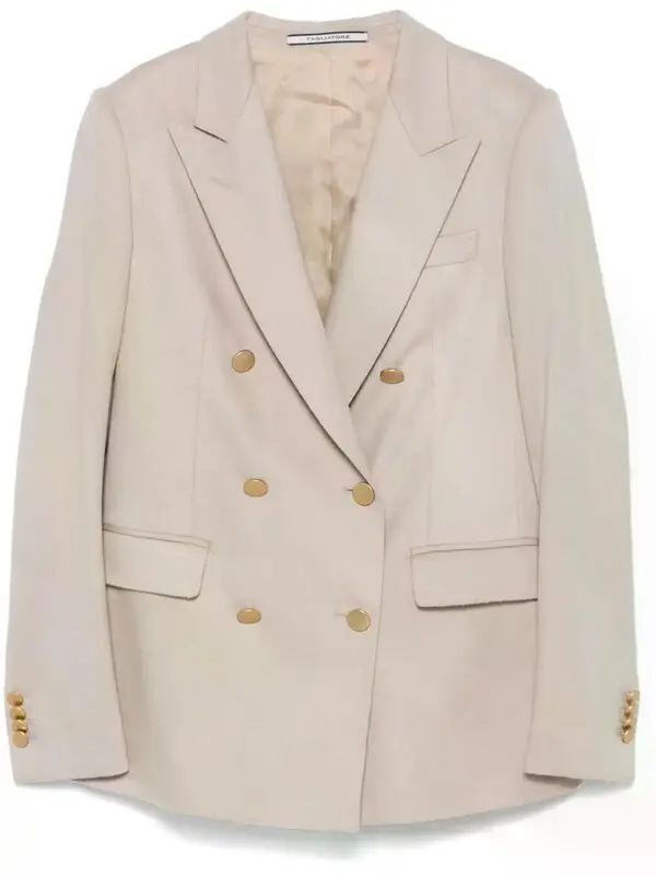 Tagliatore Double-breasted Cashmere Blazer - Neutrals
