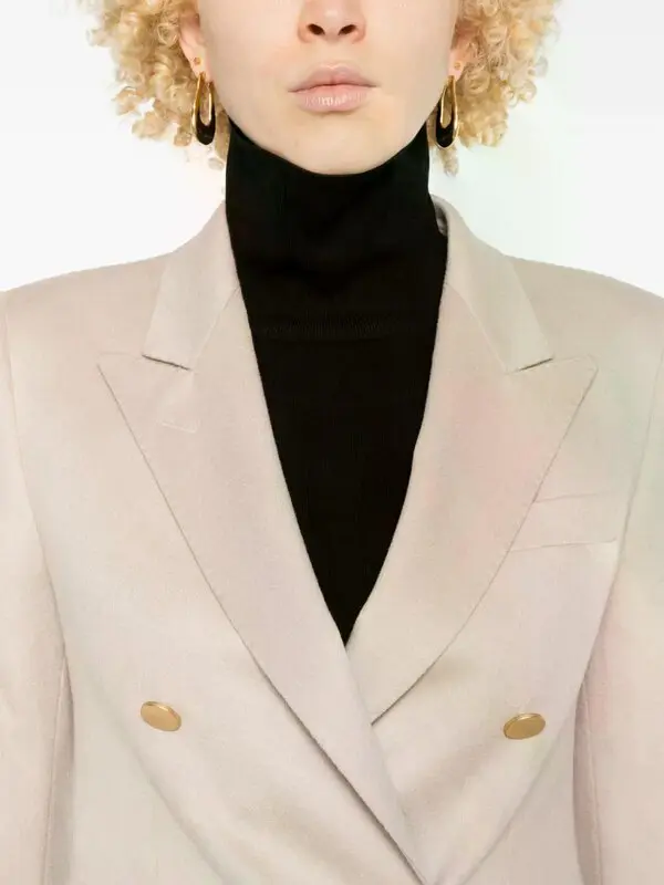 Tagliatore Double-breasted Cashmere Blazer - Neutrals