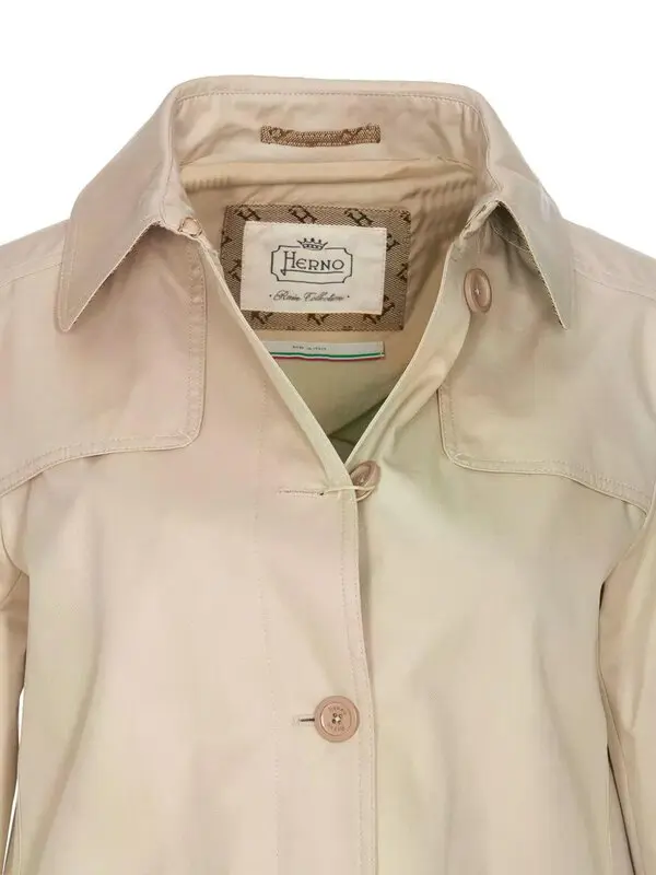 Herno Long Sleeve Trench Coat