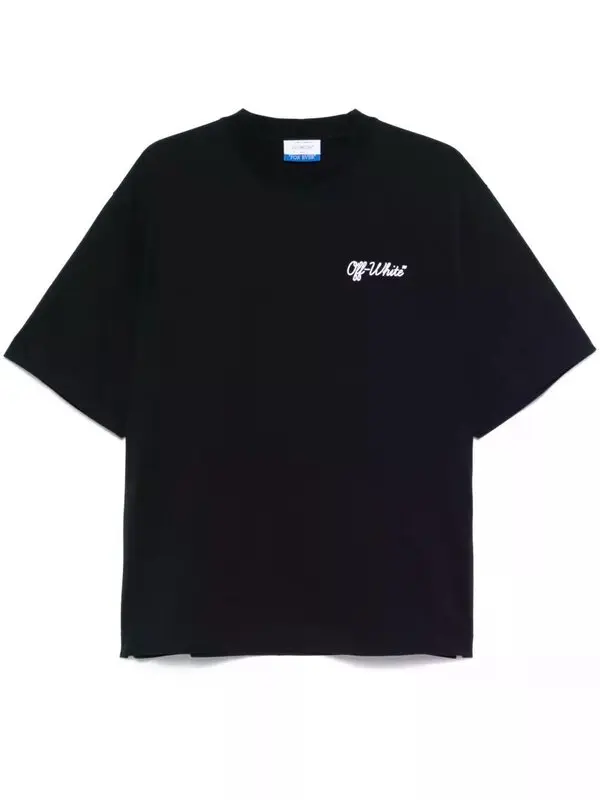 Off-White Script Logo-print T-shirt