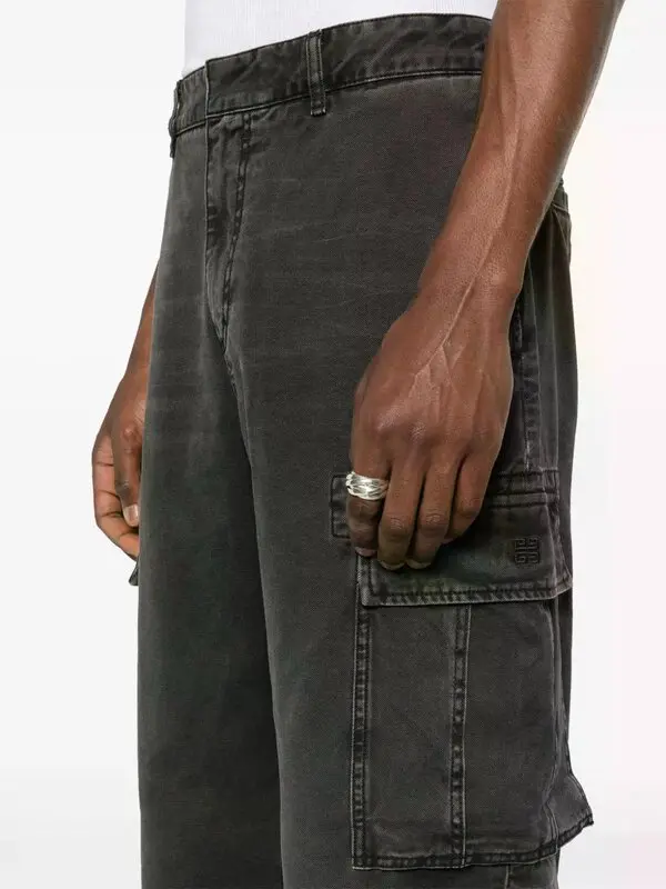 Givenchy 4g-embroidered Cargo Pants